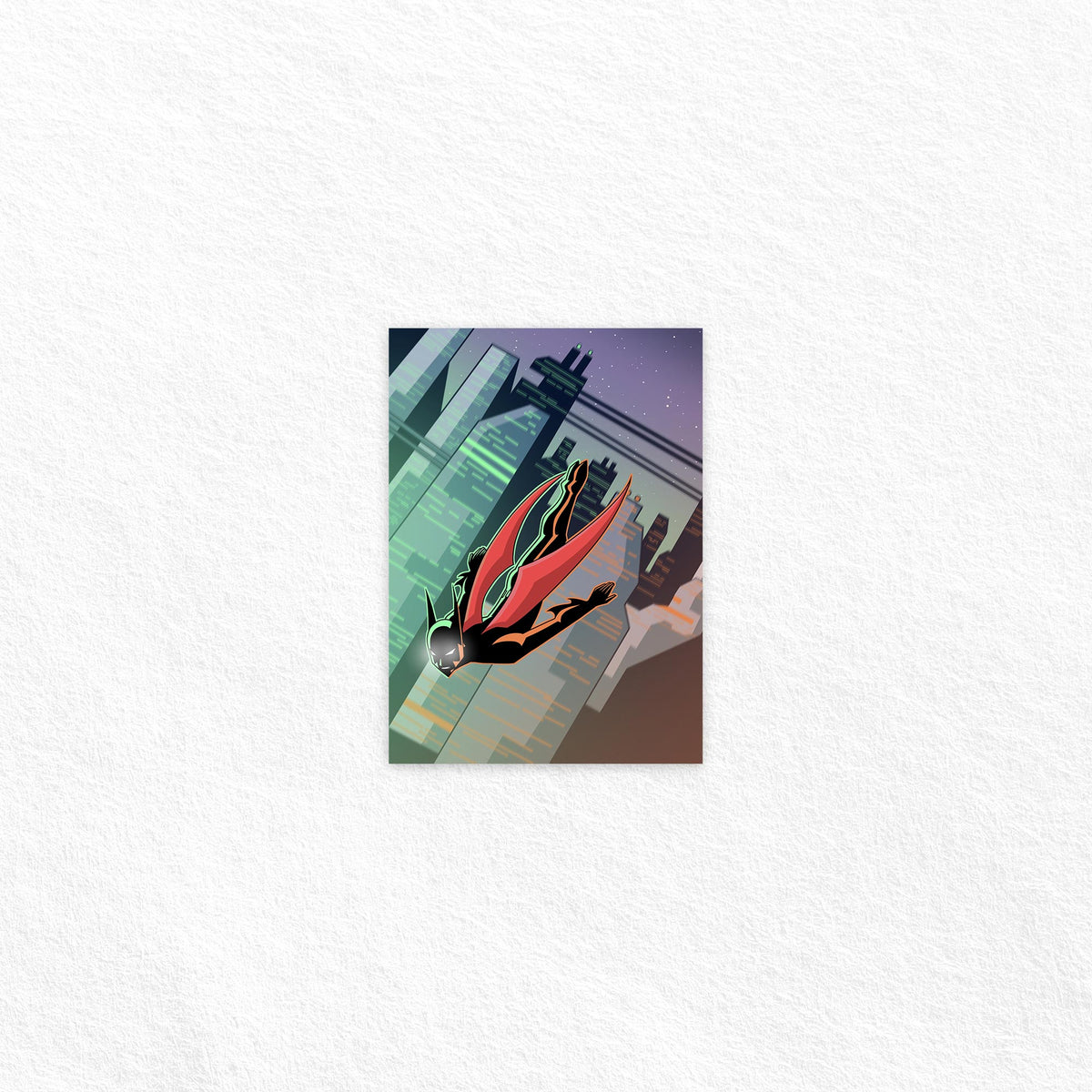 Batman Beyond in Neo Gotham Terry McGinnis from DC Comics – James Art Ville