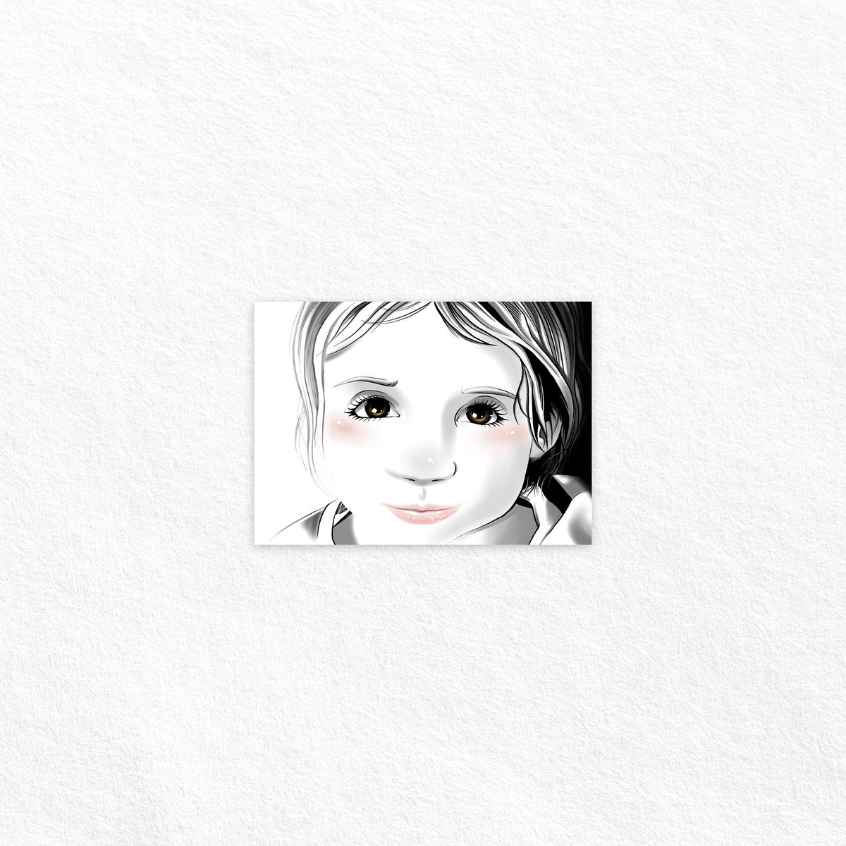 Ellie Bean Poster Print Illustrated by James Art Ville