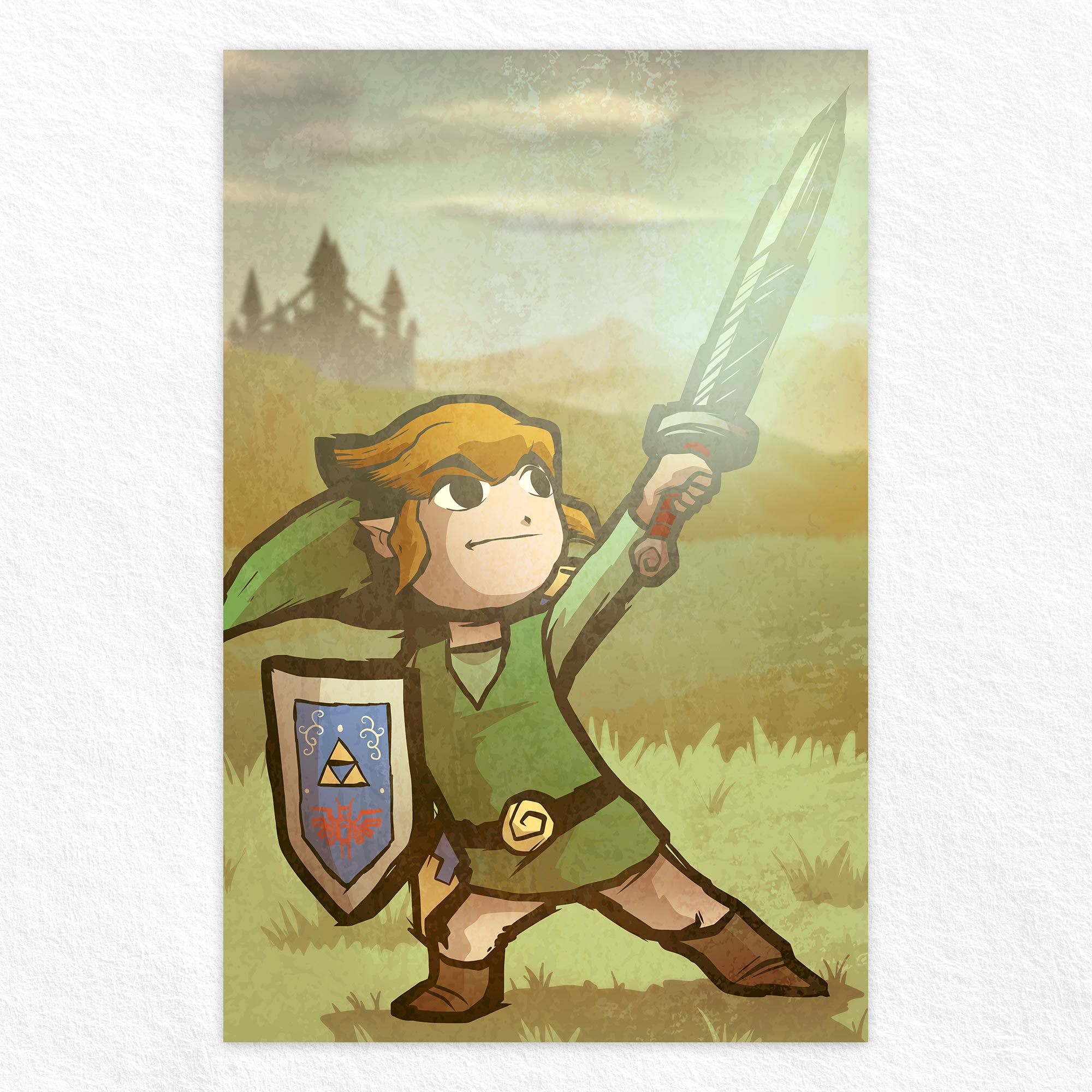 Afiche Motivacional De Toon Link
