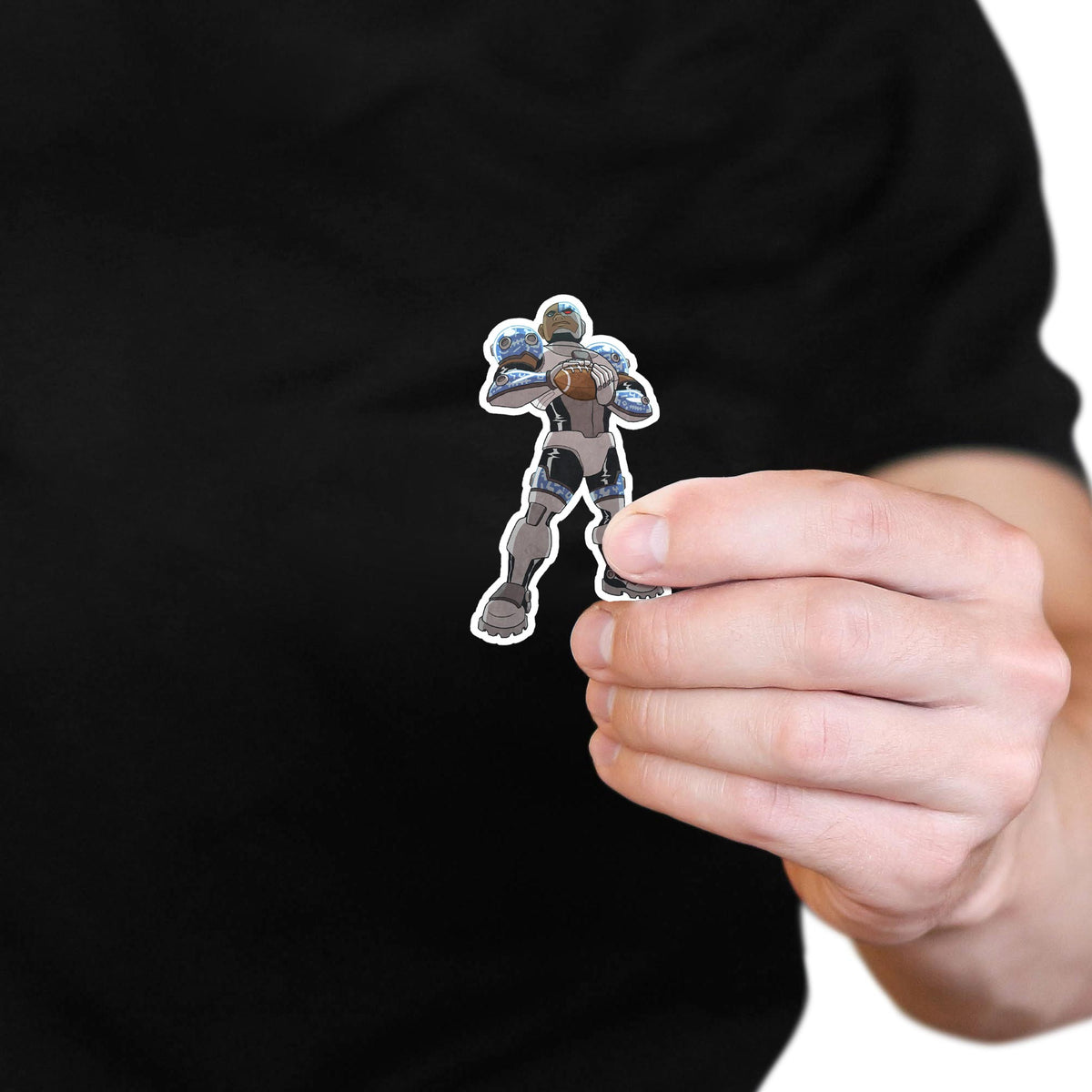 Cyborg (Victor Stone) Superhero Teen Titans 3" Glossy Vinyl Sticker ...