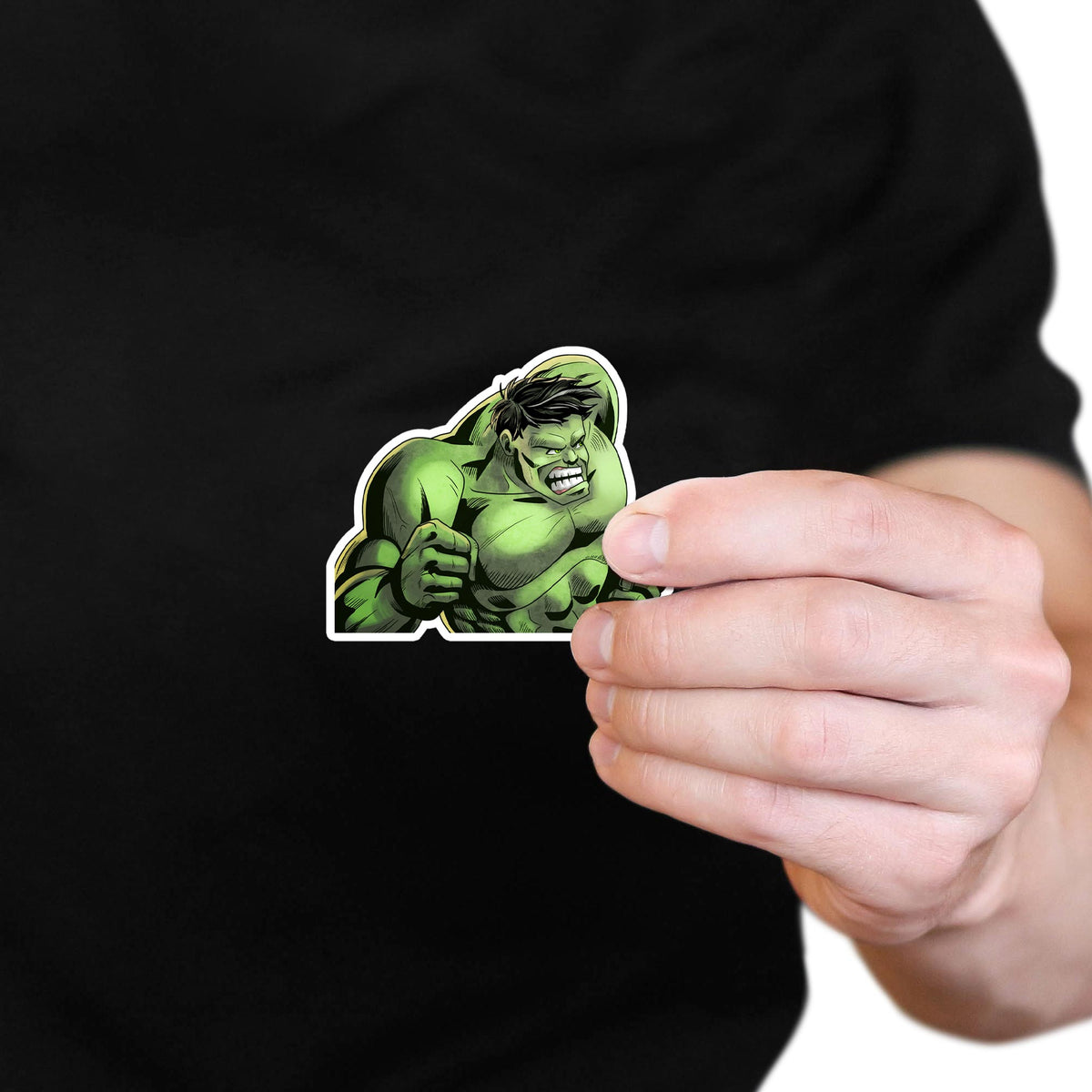 Incredible Hulk aka: Bruce Banner Superhero 3" Glossy Vinyl Sticker ...