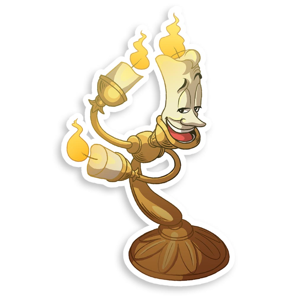 Beauty And The Beast Candle