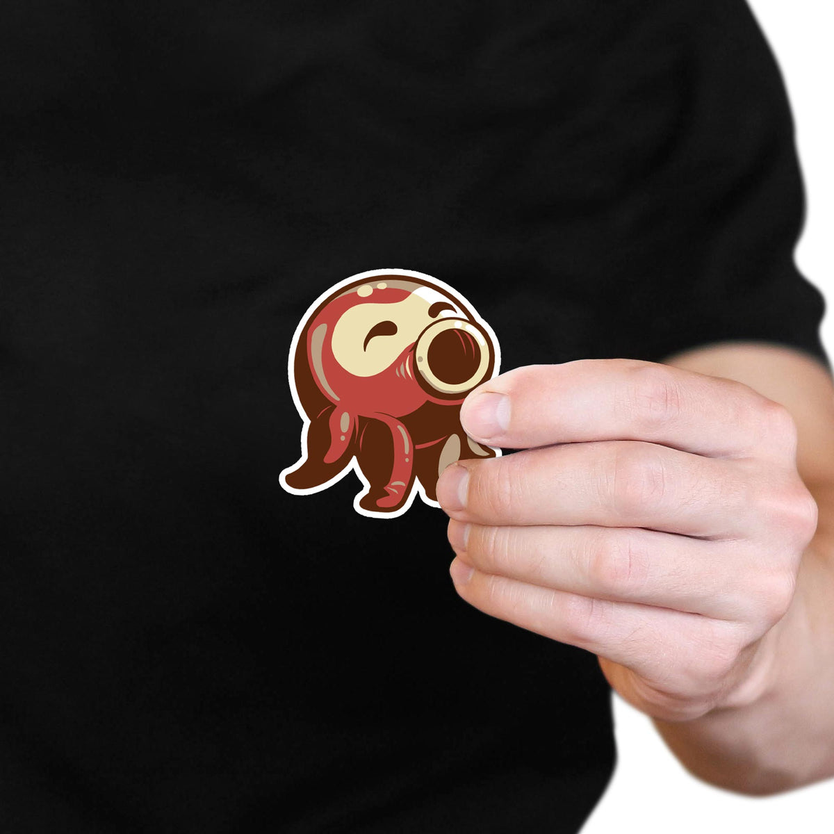 Octorok Legend Zelda 3" Die-Cut Glossy Vinyl Sticker James Art Ville