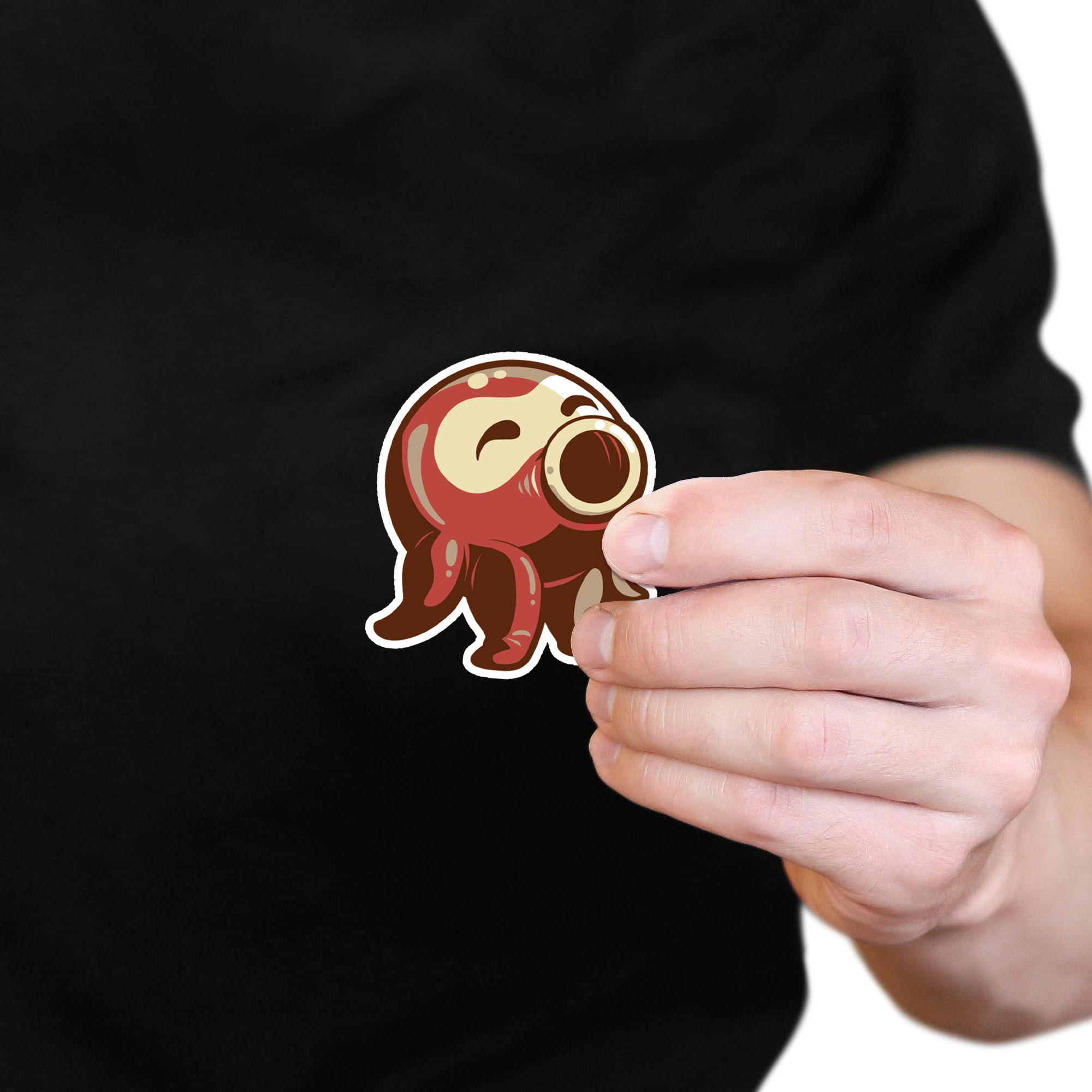 Octorok Legend Zelda 3" Die-Cut Glossy Vinyl Sticker James Art Ville