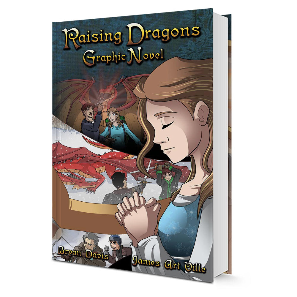 Raising Dragons Graphic Novel illustrated by James Art Ville